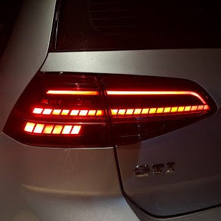 VW Golf MK7 'MK7.5 R STYLE' LED Tail Lights – Spectr LED Accessories