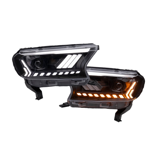 2015-2021 Ford Ranger / Everest 'Mustang Style' Sequential LED Headlig ...